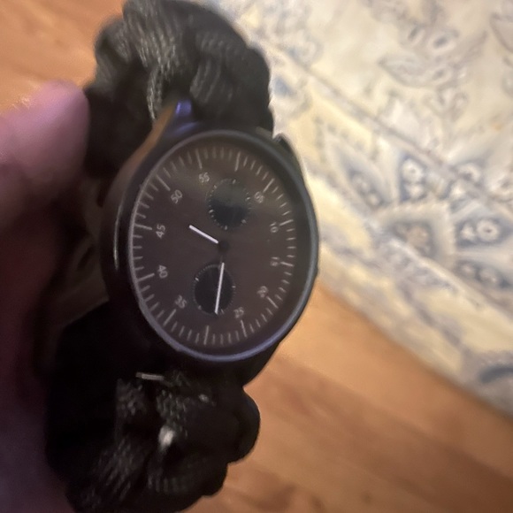 Accessories | Custom Para Cord Watch Band And Watch | Poshmark